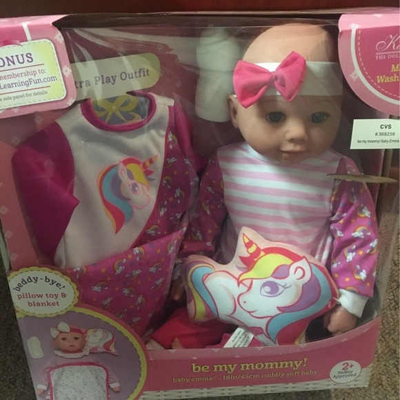 Toys | New 18 Inch Baby Doll With Extra Outfit | Poshmark